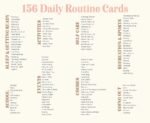 Daily Routine Cards and Charts - Printable Works