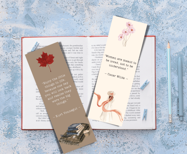 Printable Inspirational Bookmark Set - Printable Works