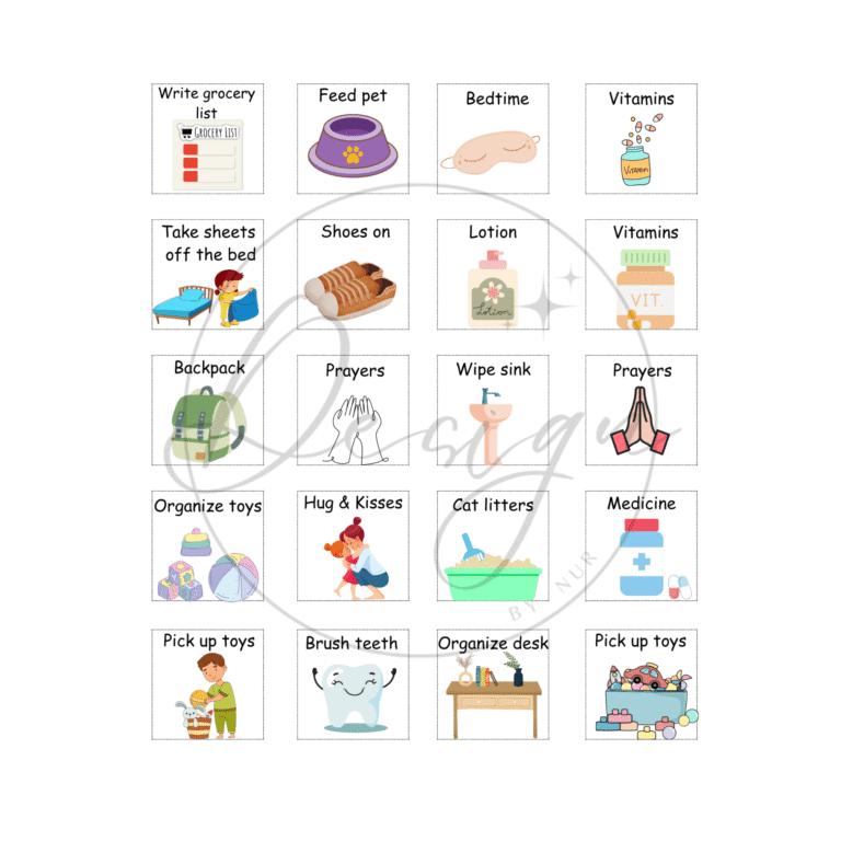 Printable Daily Routine Cards - Printable Works