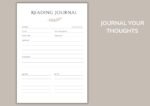 Printable Reading Planner Boho Style - Printable Works