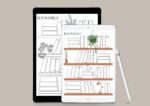 Printable Reading Planner Boho Style - Printable Works