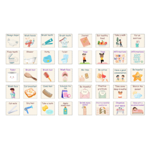 600+ Visual Routine Cards for Kids - Printable Works