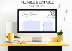 Printable Simple Daily Organizer - Printable Works