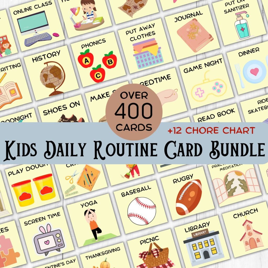 Routine Cards and Charts Archives - Printable Works
