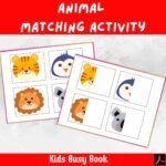 Animals Matching Game for Kids - Printable Works