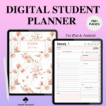 Digital Student Planner for GoodNotes & Notability - Printable Works