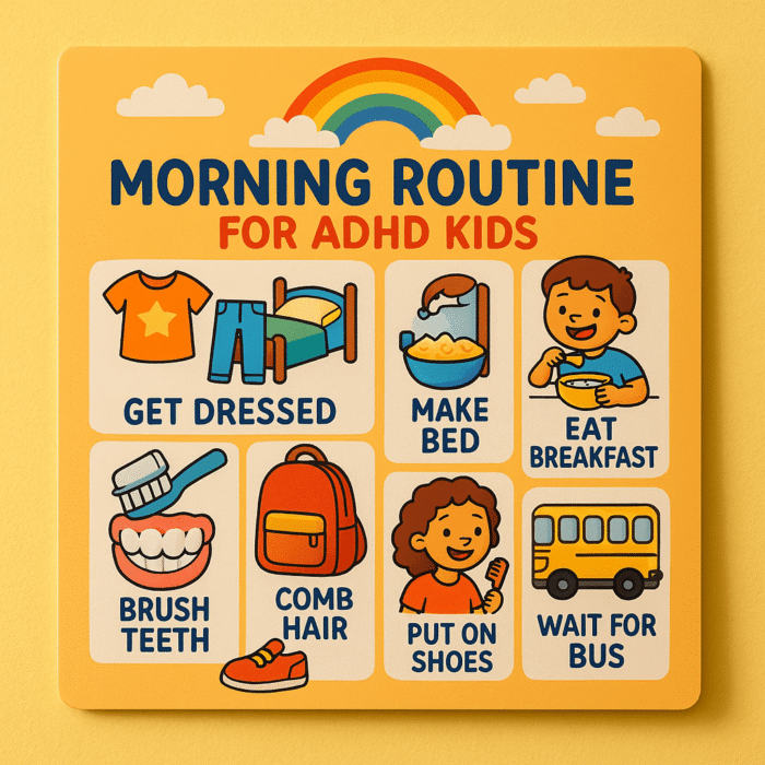 5 Printable Routines for ADHD Kids That Improve Focus