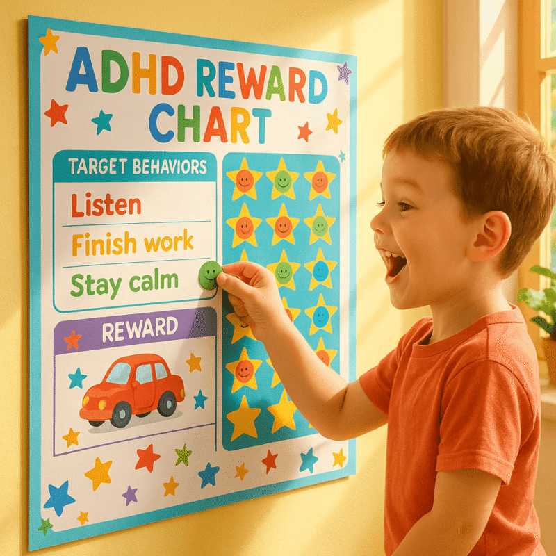 5 Printable Routines for ADHD Kids That Improve Focus